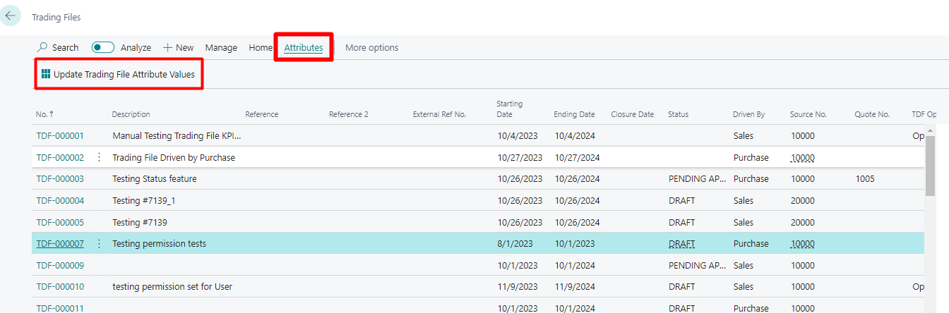 Trading File Attributes Bricklead Online Docs